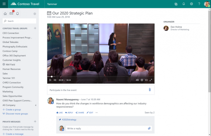 How Yammer Enhance Employee Communication and Engagement